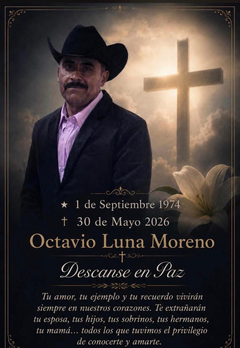 Octavio Luna moreno Obituary - Death Notice and Service Information
