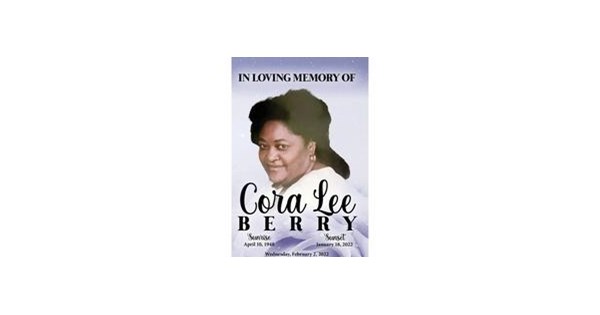 Cora Berry Obituary (1948 - 2022) - Legacy Remembers