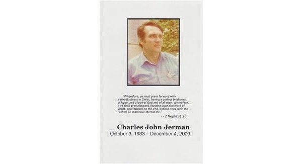 CHARLES JERMAN Obituary (1933 - 2009) - Legacy Remembers