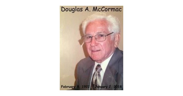 Douglas McCormac Obituary (1922 - 2018) - Legacy Remembers