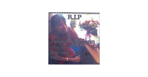 JANICE GLENN Obituary (1936 - 2015) - Legacy Remembers