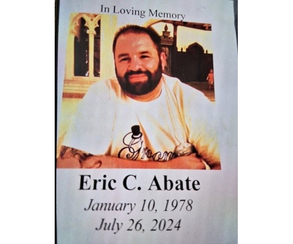 Eric Abate Obituary (1978 - 2024) - Norfolk, NE - East Bay RI