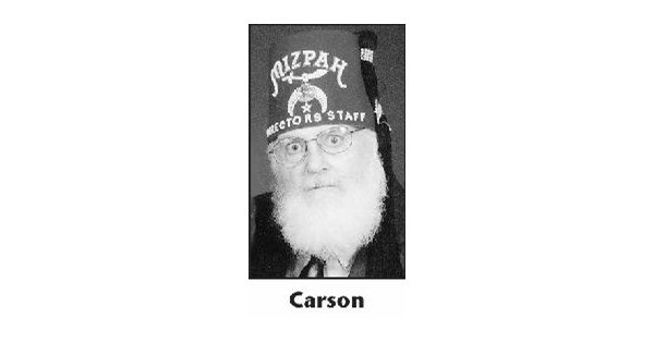 JUDGE CARSON Obituary (2013) - Wolf Lake, IN - Fort Wayne Newspapers