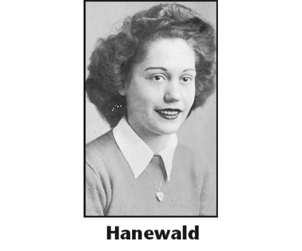 SMARAGTHA HANEWALD Obituary (2017) - Fort Wayne, IN - Fort Wayne Newspapers