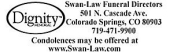 Robert Schafer Obituary (2011) - Colorado Springs, CO - The Gazette