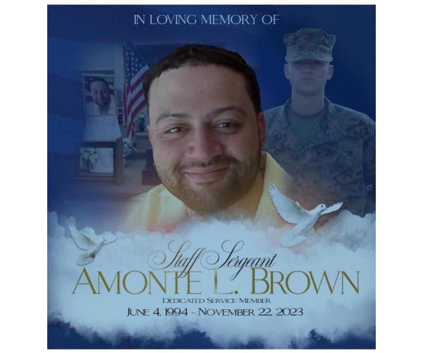 Amonte Brown Obituary (1994 - 2023) - Woodbridge/manassas, VA - InsideNoVa