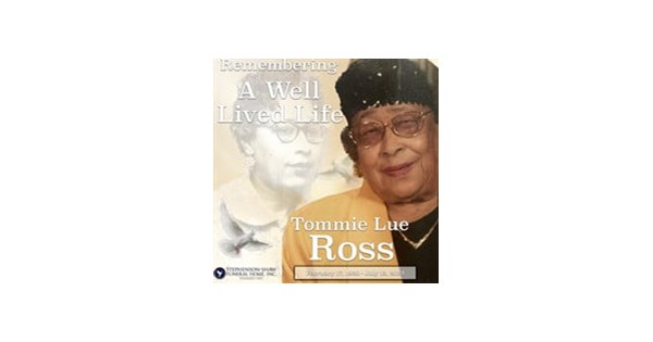 Mrs. Tommie Lue Ross Obituary (2023) - Jackson, TN - Stephenson-Shaw ...