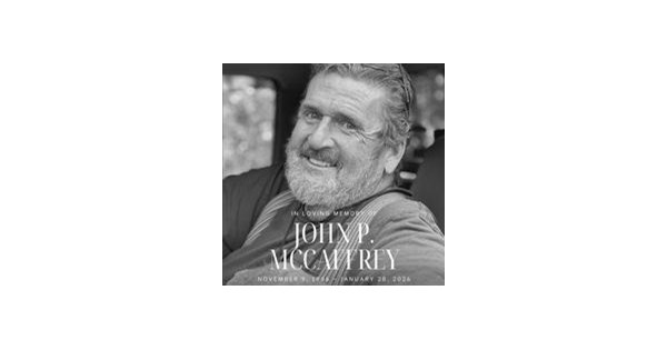 John Patrick McCaffrey Obituary (2026) - Closter, NJ - Moritz Funeral ...