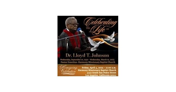 Lloyd Johnson Obituary and Online Memorial (2025)
