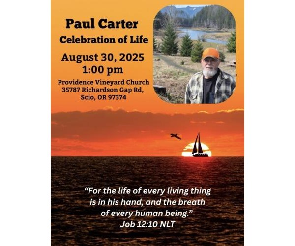 Paul William Carter Obituary (1949 - 2025) - Albany, OR - KEZI