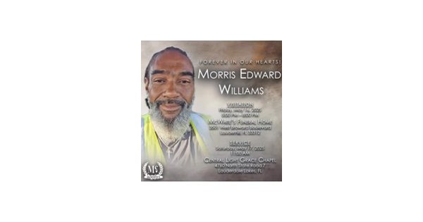 Morris Williams Obituary and Online Memorial (2025)