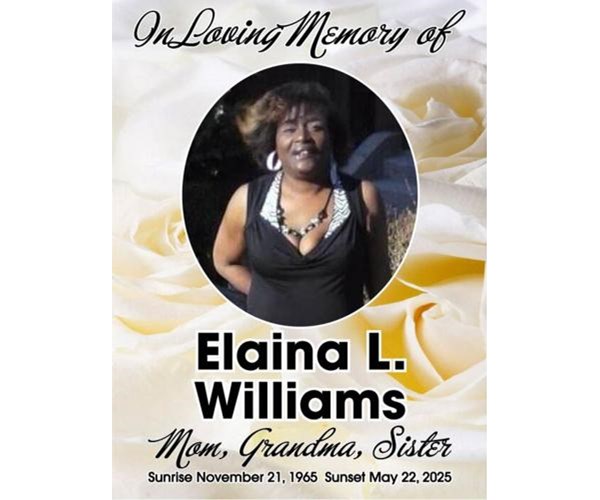 Elaina Williams Obituary and Online Memorial (2025)