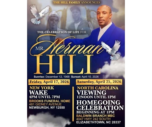 Herman Hill Obituary (2026) - Newburgh, NY - Butler & Son Funeral ...