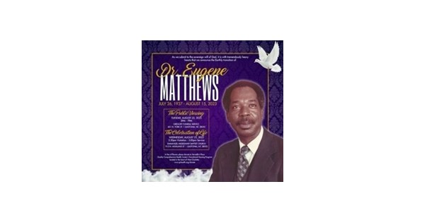 Eugene Matthews Obituary (2023) - Beaufort, SC - Marshel's Wright ...
