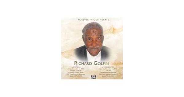 Richard Golfin Obituary (2025) - Fort Lauderdale, FL - McWhite's ...
