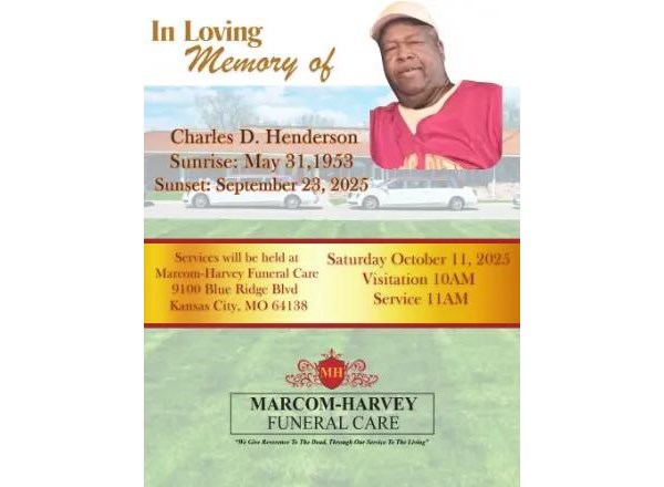 Charles Douglas Henderson Obituary (2025) - Kansas City, MO - Marcom ...