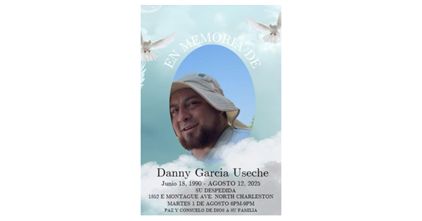 Danny J. Useche Obituary (1990 - 2025) - North Charleston, SC ...