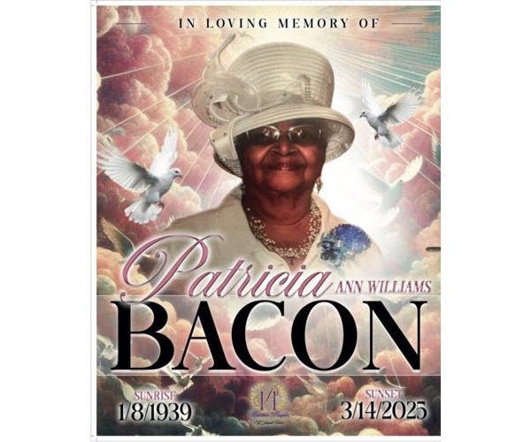 Patricia Ann Bacon Obituary (2025) - Thomasville, GA - Hatcher-Peoples ...
