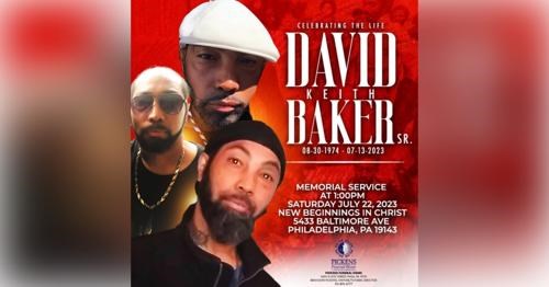 David Keith Baker Obituary (2023) - Philadelphia, PA - Pickens Funeral ...