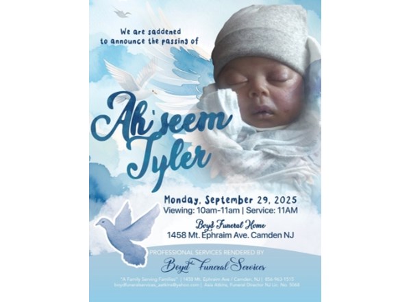 Ah’seem Price Obituary (2025) - Camden, NJ - Boyd Funeral Home - Camden