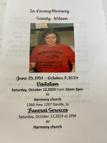 Sandra Craig Obituary (2024) - Pineville, LA - Fall Creek Funeral Home ...