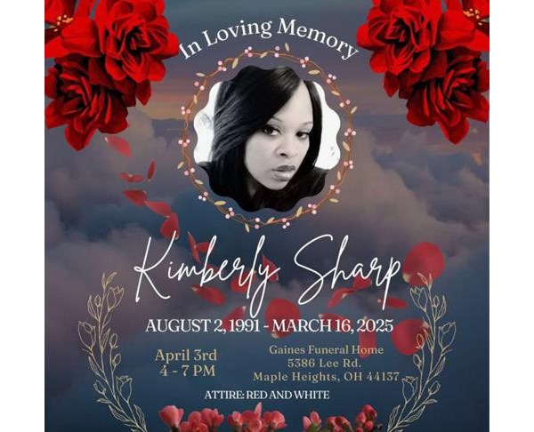 Kimberly Sharp Obituary (2025) - Maple Heights, OH - Gaines Funeral ...
