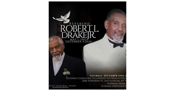 Robert Drake Jr. Obituary (2024) - Hattiesburg, MS - Forrest Funeral ...