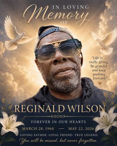 Reginald Wilson, Sr. Obituary (1960 - 2026) - Cincinnati, OH - LINK nky