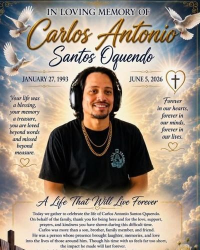 Carlos Antonio Oquendo-Santos Obituary (2026) - Port St. Lucie, FL ...