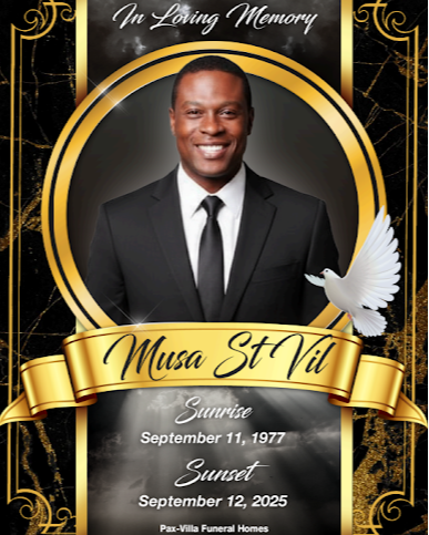 Musa St Vil Obituary (2025) - Orlando, FL - Pax-Villa USA Funeral Home ...