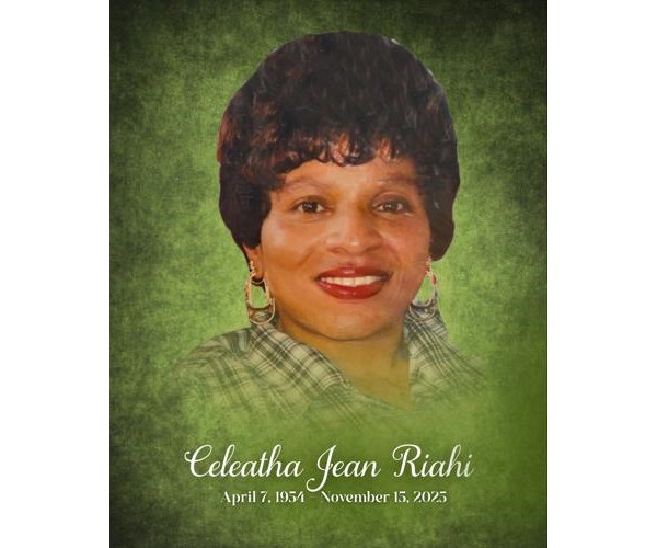 Celeatha Jean Riahi Obituary (2025) - Jacksonville, FL - C.L. Page ...