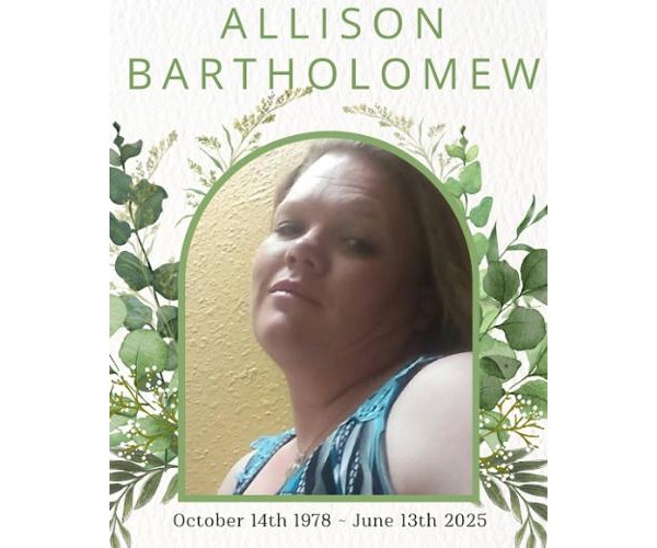 Allison J. Bartholomew Obituary (2025) - Amarillo, TX - Angel Funeral ...