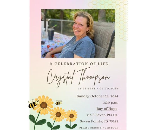 Crystal Thompson Obituary (2024) - Malakoff, TX - Huckabee-Tomlinson ...