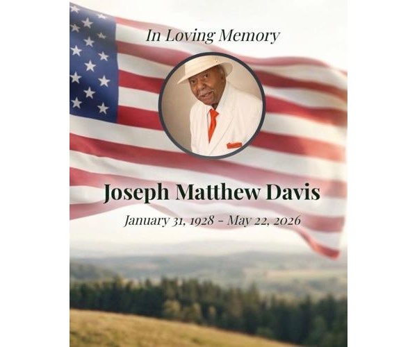 Joseph Matthew Davis Sr. Obituary (2026) - Patterson, CA - Hillview ...