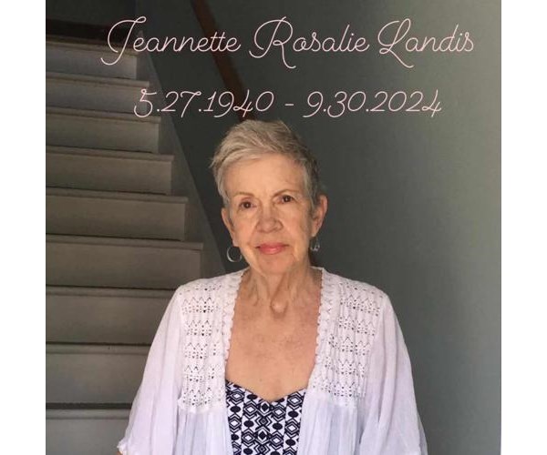 Jeannette Landis Obituary (1940 - 2024) - Legacy Remembers
