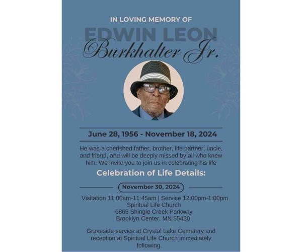 Edwin Burkhalter Jr Obituary (1956 - 2024) - Legacy Remembers