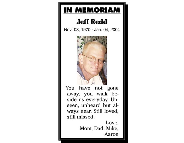 Jeff Redd Obituary (2012) - South Bend, IN - South Bend Tribune