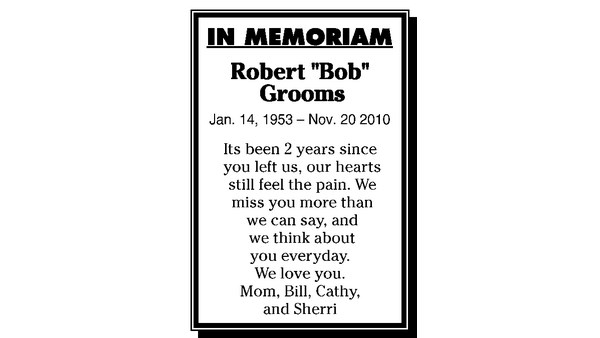 Robert Grooms Obituary (2012) - South Bend, IN - South Bend Tribune