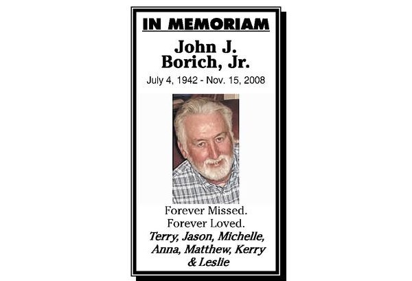 John Borich Obituary (2013) - South Bend, IN - South Bend Tribune