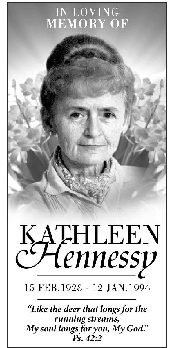 Kathleen Hennessy Obituary (2017) - Devonshire, Bermuda - The Royal Gazette