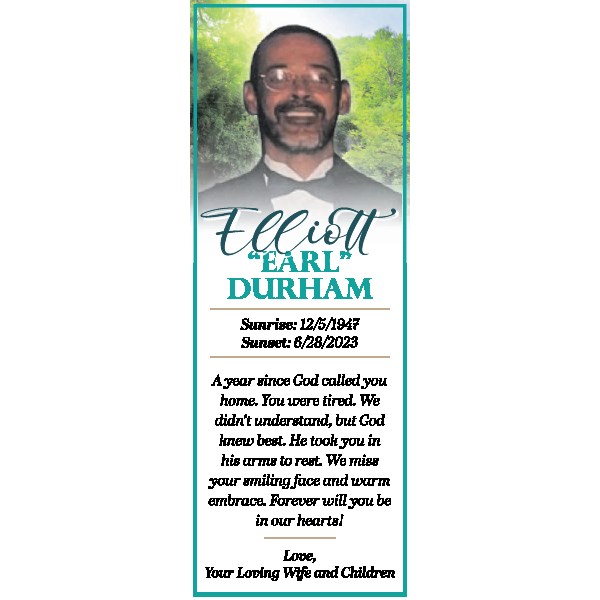 Elliott Durham Obituary (2024) - Bronx, Bermuda - The Royal Gazette