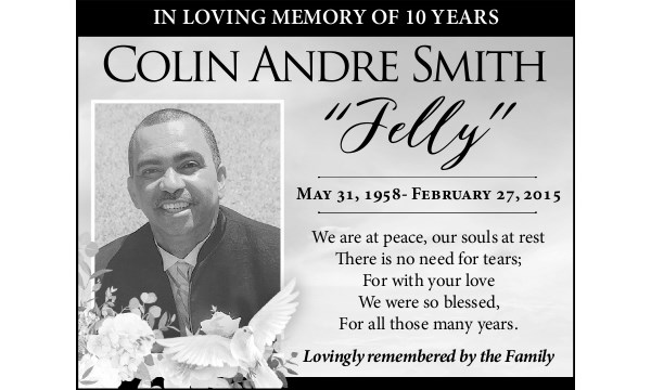 Colin Smith Obituary (2025) - Hamilton Parish, Bermuda - The Royal Gazette