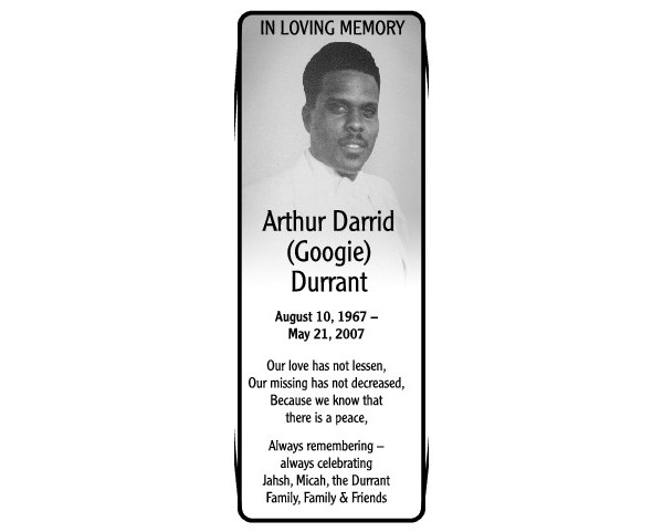 Arthur Durrant Obituary (2013) - Intercompany, Bermuda - The Royal Gazette