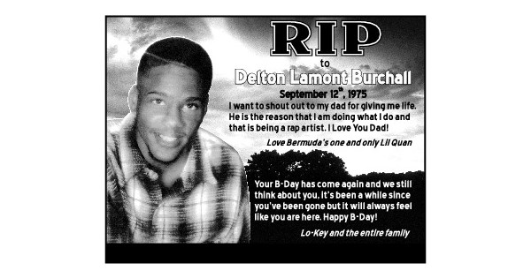 Delton Burchall Obituary (2013) - Hamilton, Bermuda - The Royal Gazette