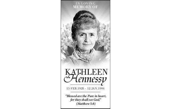 Kathleen Hennessy Obituary (2014) - Devonshire, Bermuda - The Royal Gazette