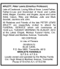 Peter ARLETT Obituary (2012) - Townsville, Queensland - Morleys Funeral ...