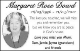 Margaret Dowd Obituary (2013) - Legacy Remembers