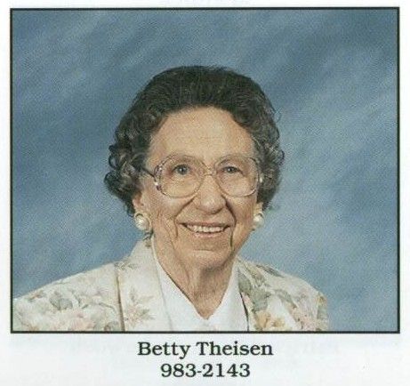 Elizabeth Theisen Obituary - Death Notice and Service Information