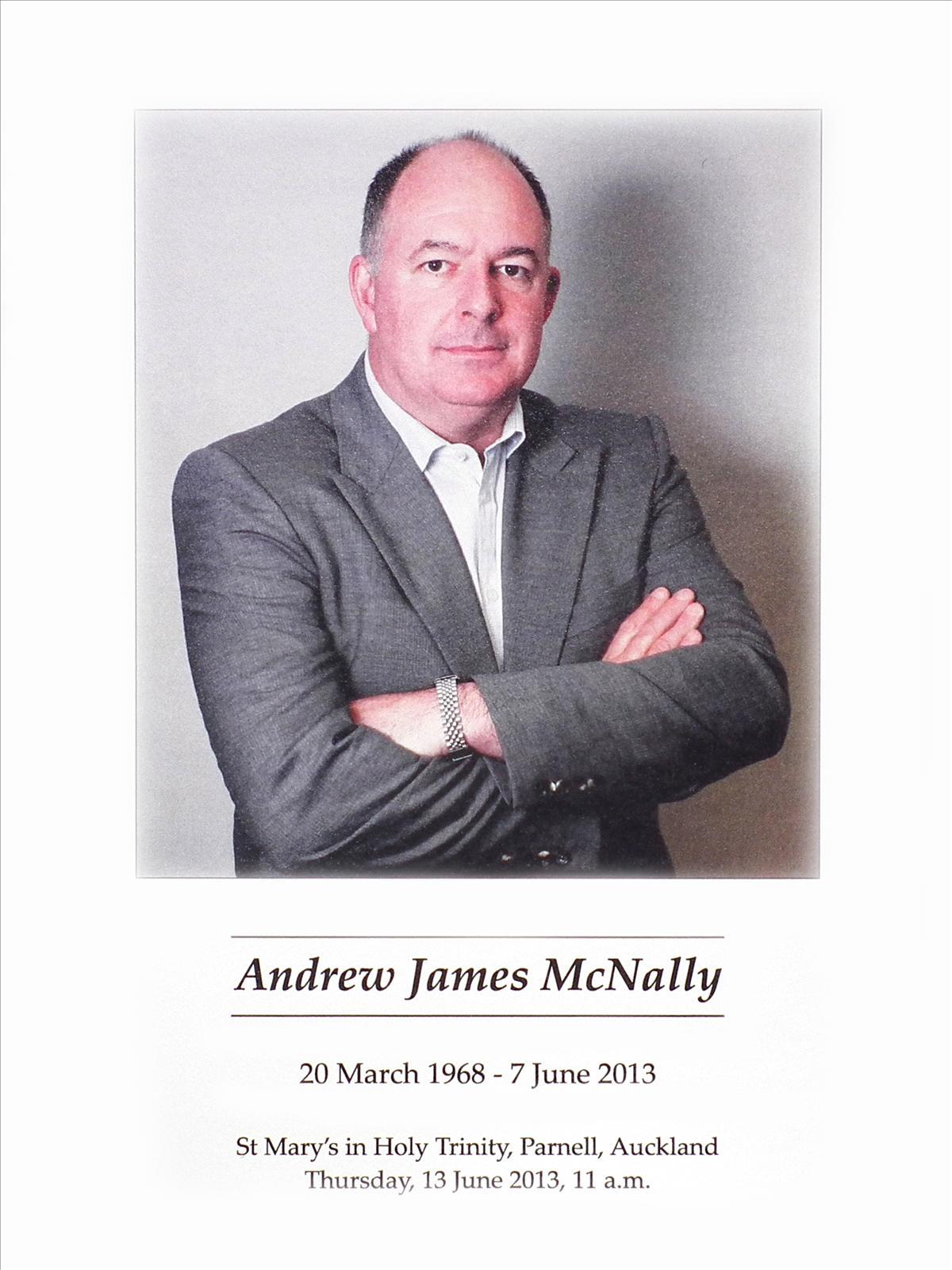 Andrew McNALLY Obituary - Death Notice and Service Information