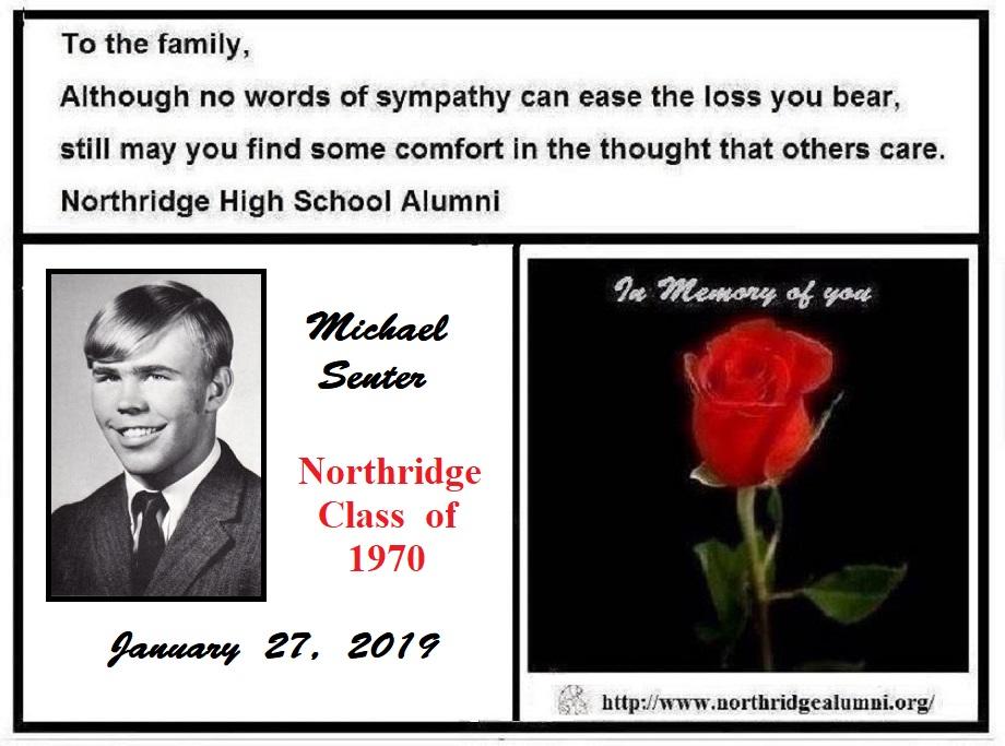 Michael SENTER Obituary (1952 - 2019) - Northridge, OH - Dayton Daily News